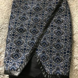 Express | Skirts | Mini Skirt In Paisley Print By Express | Poshmark